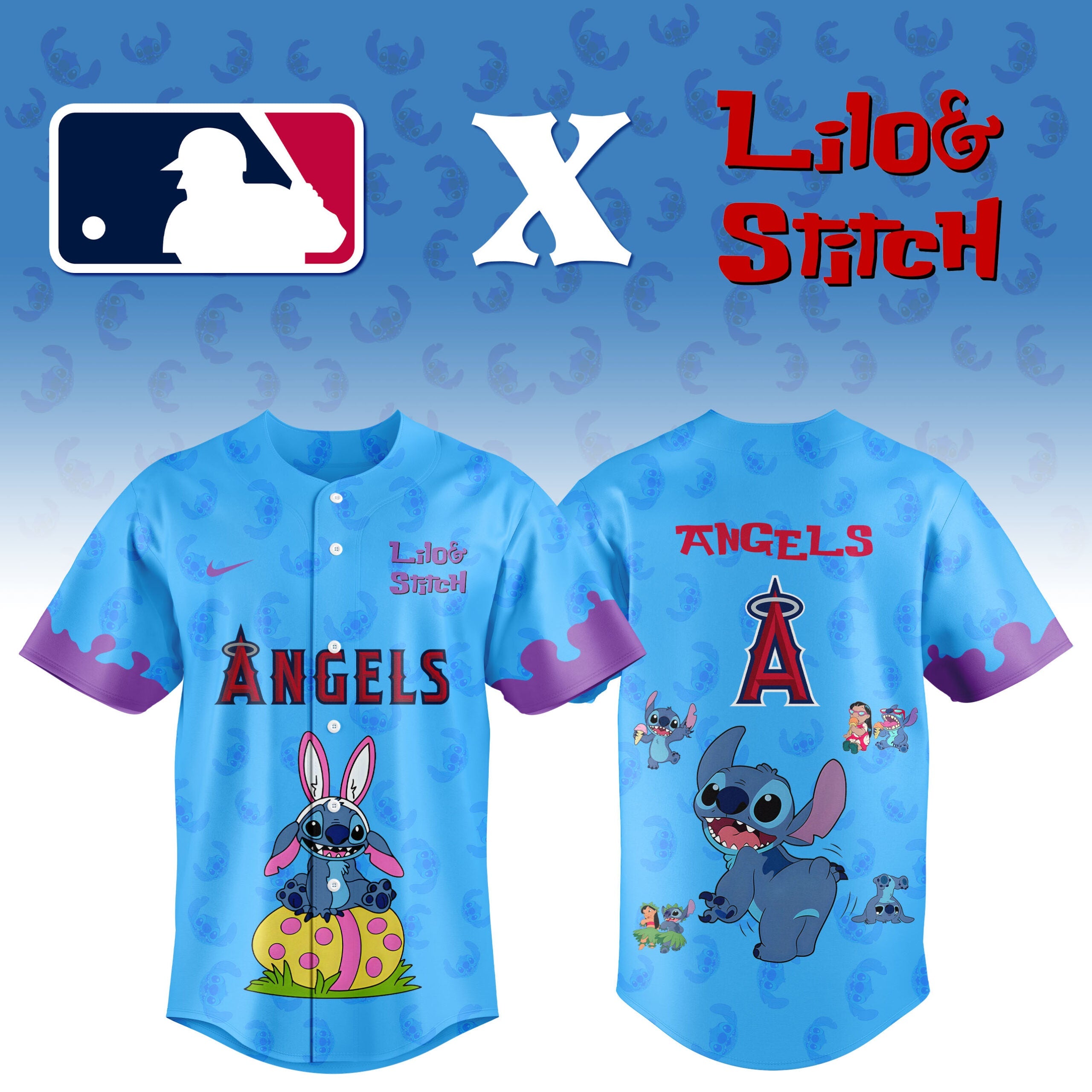 Los Angeles Dodgers x Lilo and Stitch 2025 Limited Jersey – Fabled Stitches