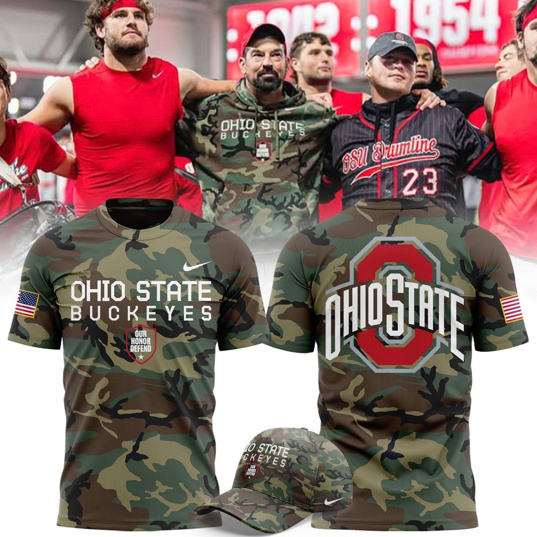 Ohio State Buckeyes 2025 Military Appreciation Limited Edition T-shirt ...