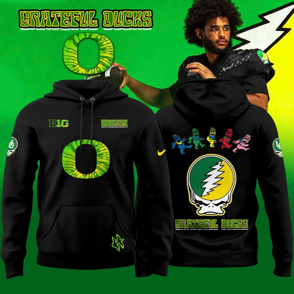 Oregon Ducks Grateful Dead Special Editions Combo Hoodie, Ducks Gratef ...